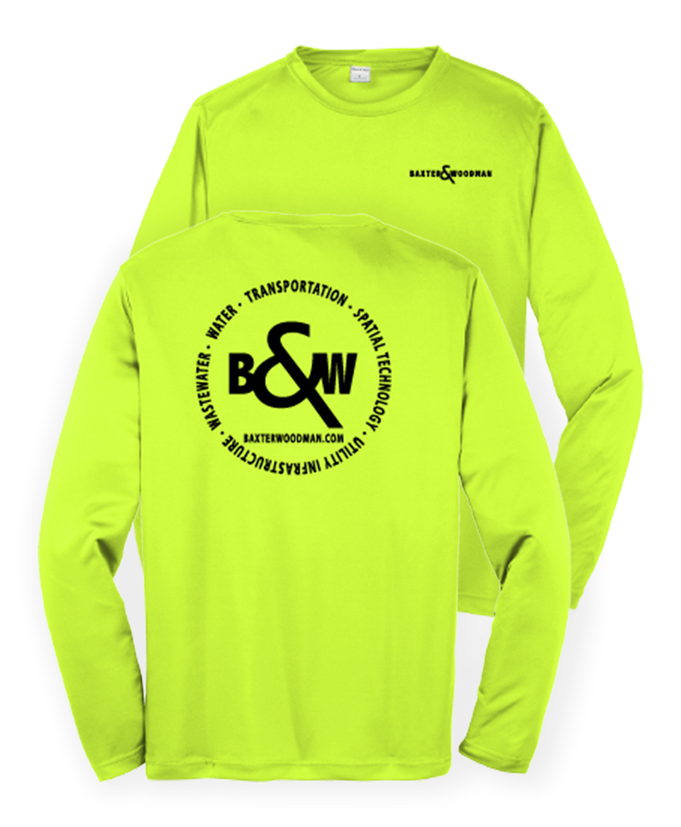 Screen Printed Sport-Tek® Long Sleeve PosiCharge® Competitor™ Tee – shopb&w